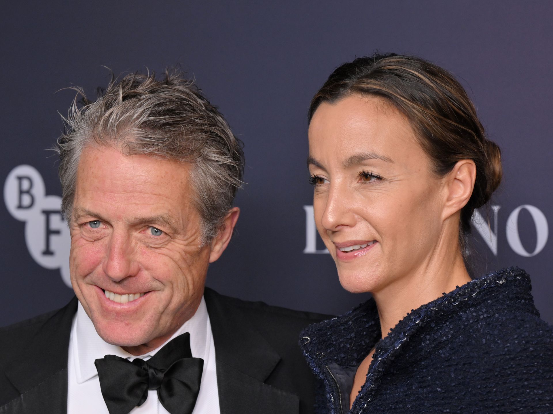 Hugh Grant Anna Eberstein Hugh Grant, 64, Puts On A Brave Face With