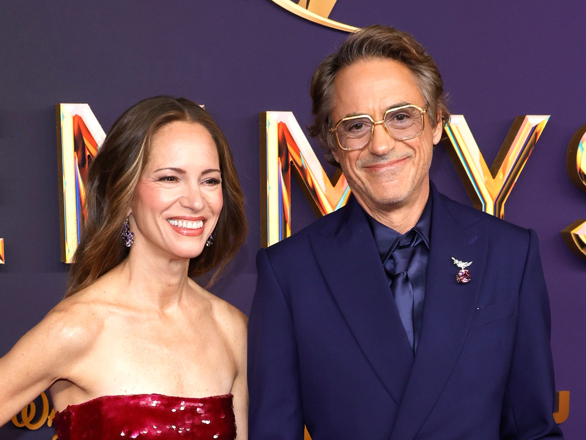 Robert Downey Jr And Susan Downey Kissing