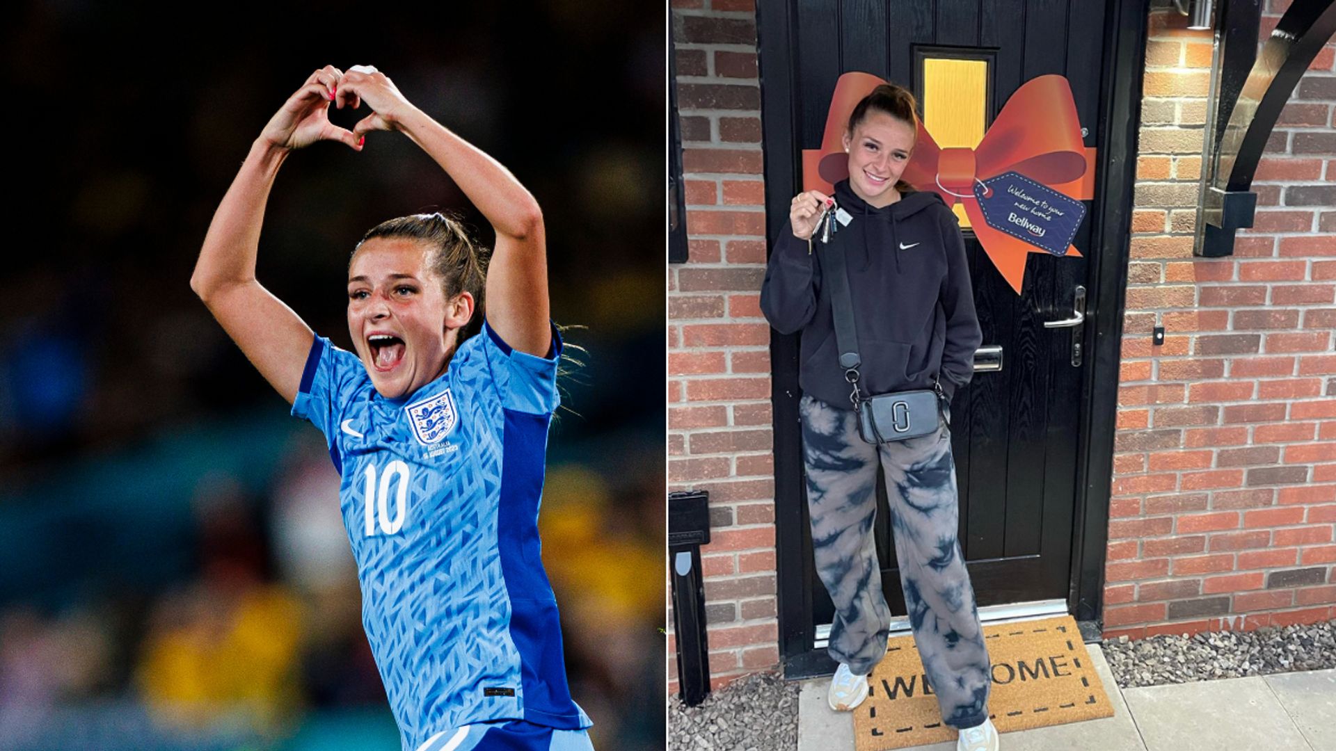 Lioness Ella Toone's Manchester pad with fellow footballer boyfriend ...