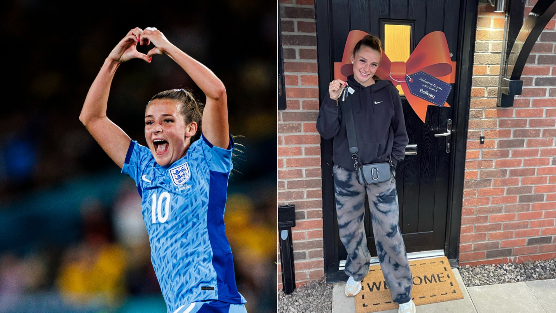 Lioness Ella Toone's Manchester pad with fellow footballer boyfriend ...