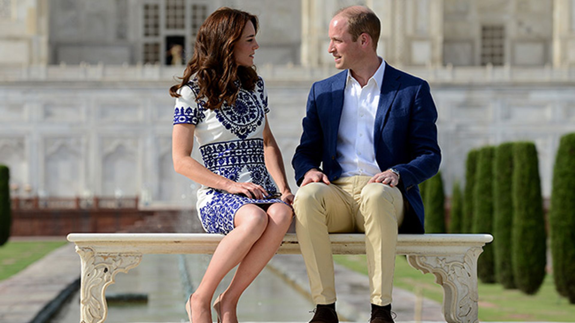 Kate Middleton and Prince William reveal their thoughts on the Taj ...