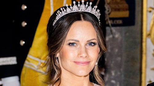 Princess Sofia of Sweden's dazzling satin gown is the ultimate royal ...