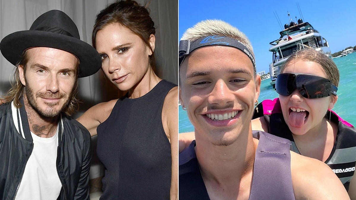 David and Victoria Beckham's incredible pool at £6.2 million Cotswolds ...