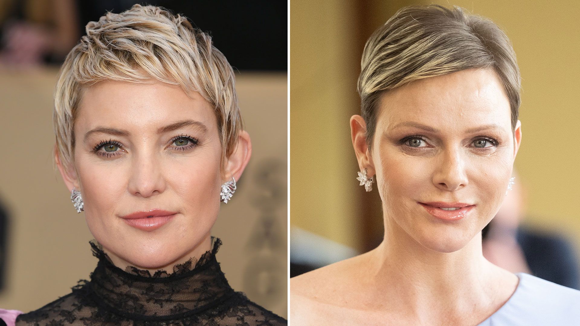Kate Hudson is identical to Princess Charlene with long-forgotten pixie ...