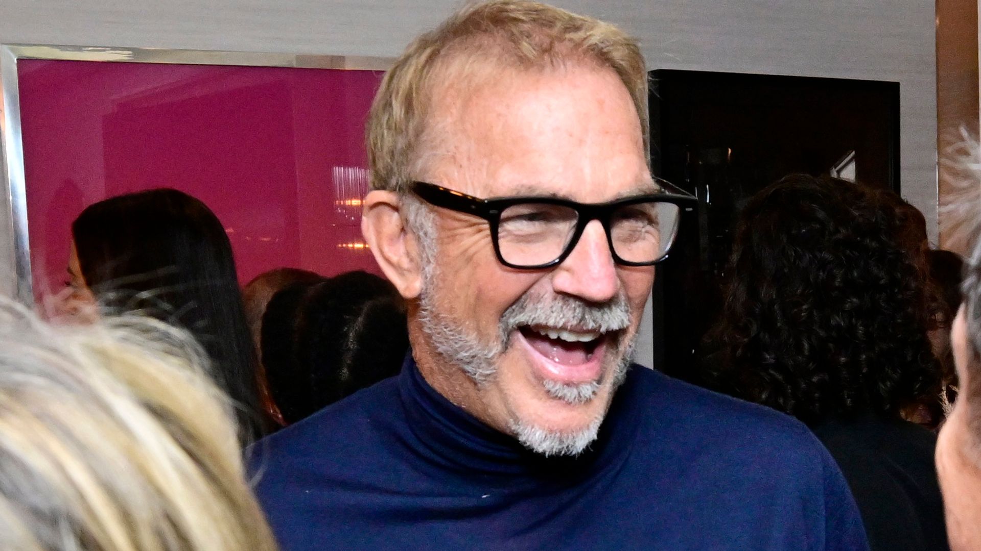 Kevin Costner makes dapper appearance alongside athlete Rainy Castaneda ...