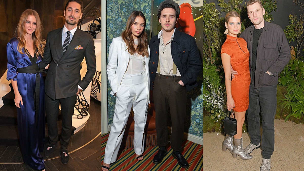 Stylish couples at London Fashion Week 2019 from David & Victoria ...