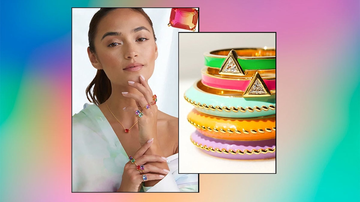 Bright & colourful jewellery is trending: From pink earrings to orange ...