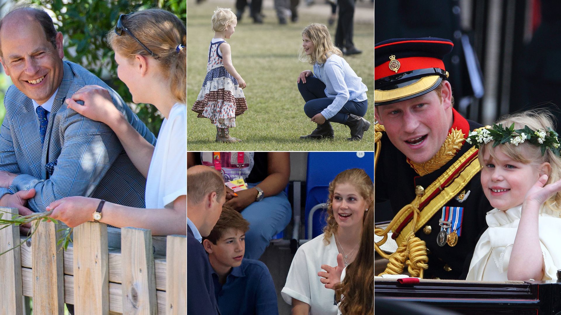 Lady Louise Windsor's best moments with Prince Harry, Prince William ...
