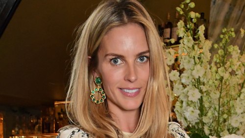 Frida Redknapp shows off incredible waistline in midriff-baring summer ...