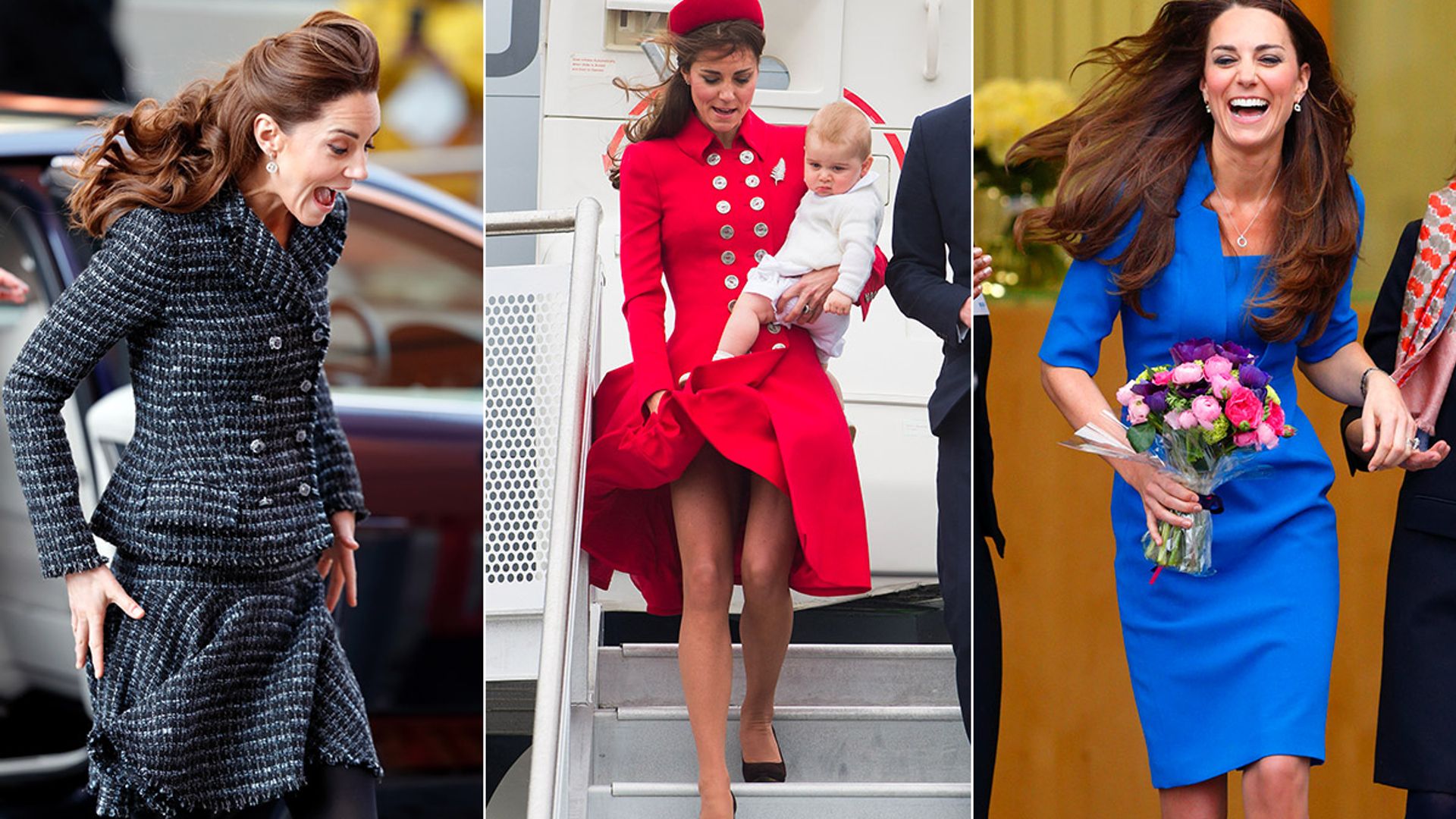 Kate Middleton's most shocking fashion mishaps she handled like a queen | HELLO!