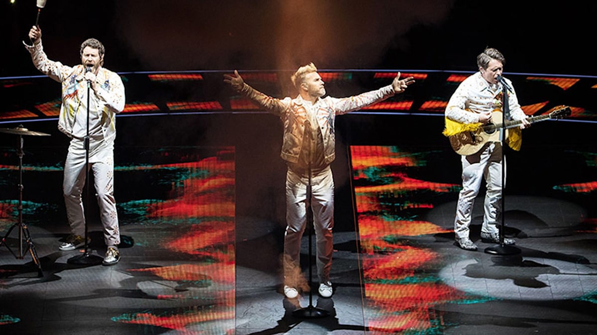 Pop group Take That pay emotional tribute to Manchester attack victims ...