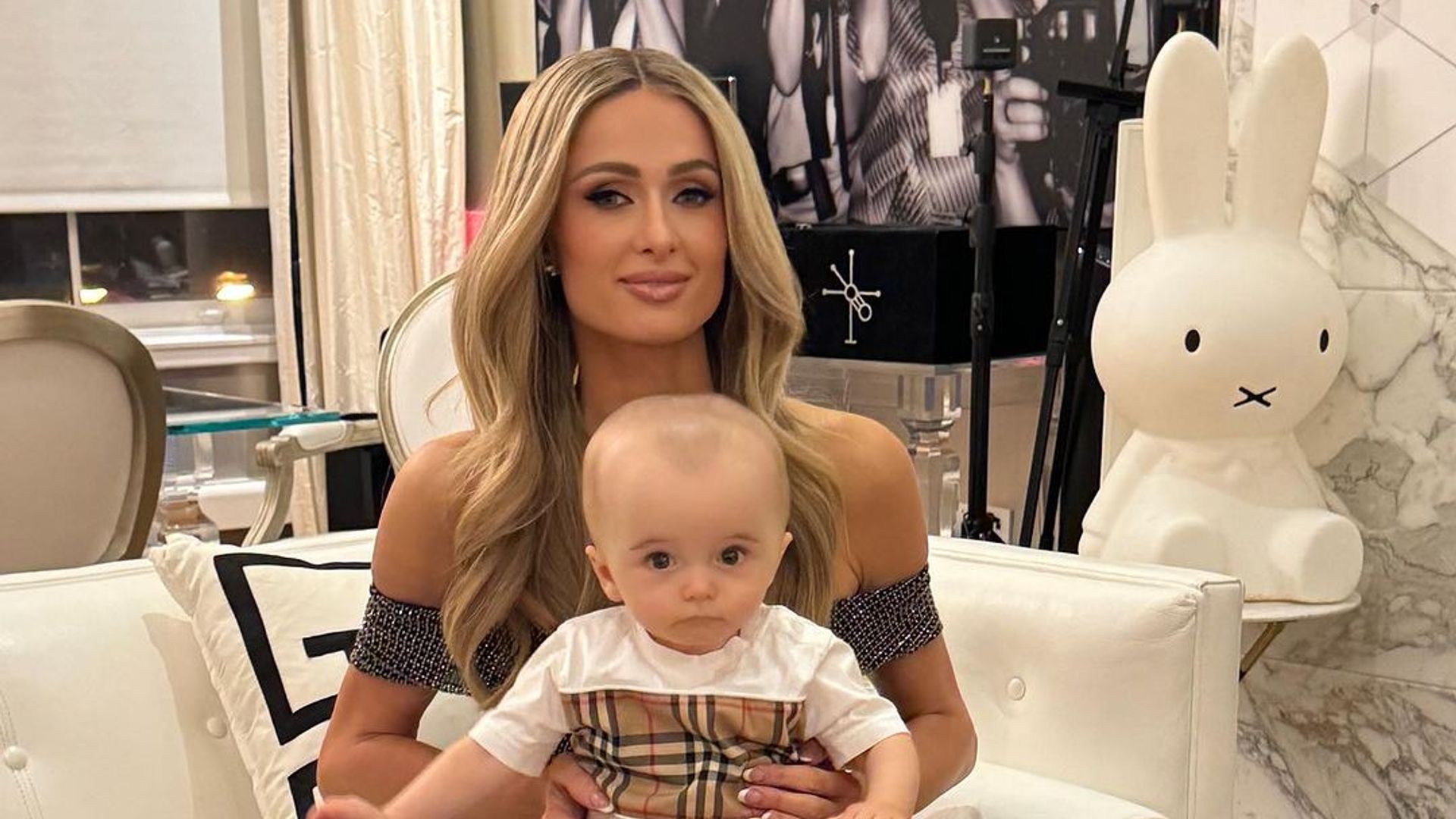 Paris Hilton shares emotional unseen footage of baby son Phoenix's ...