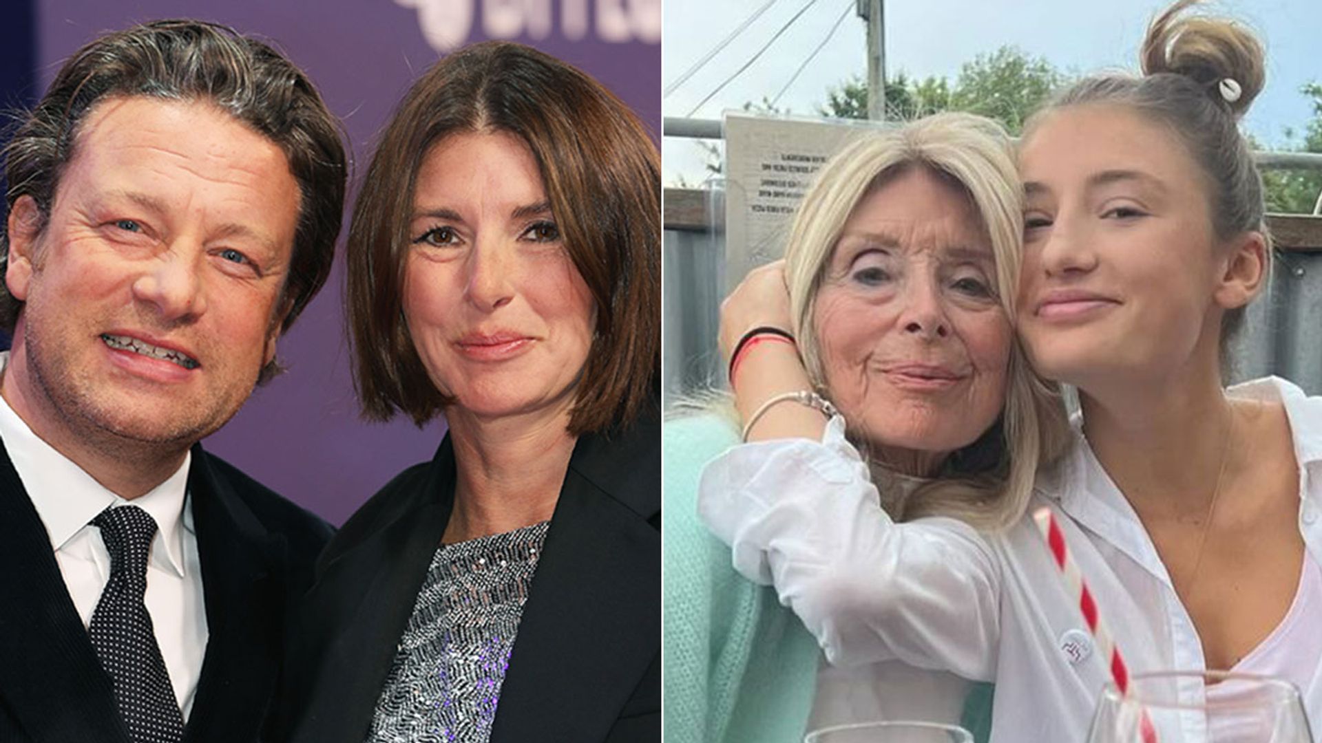 Jools Oliver poses with rarely-seen mum and lookalike sisters for ...