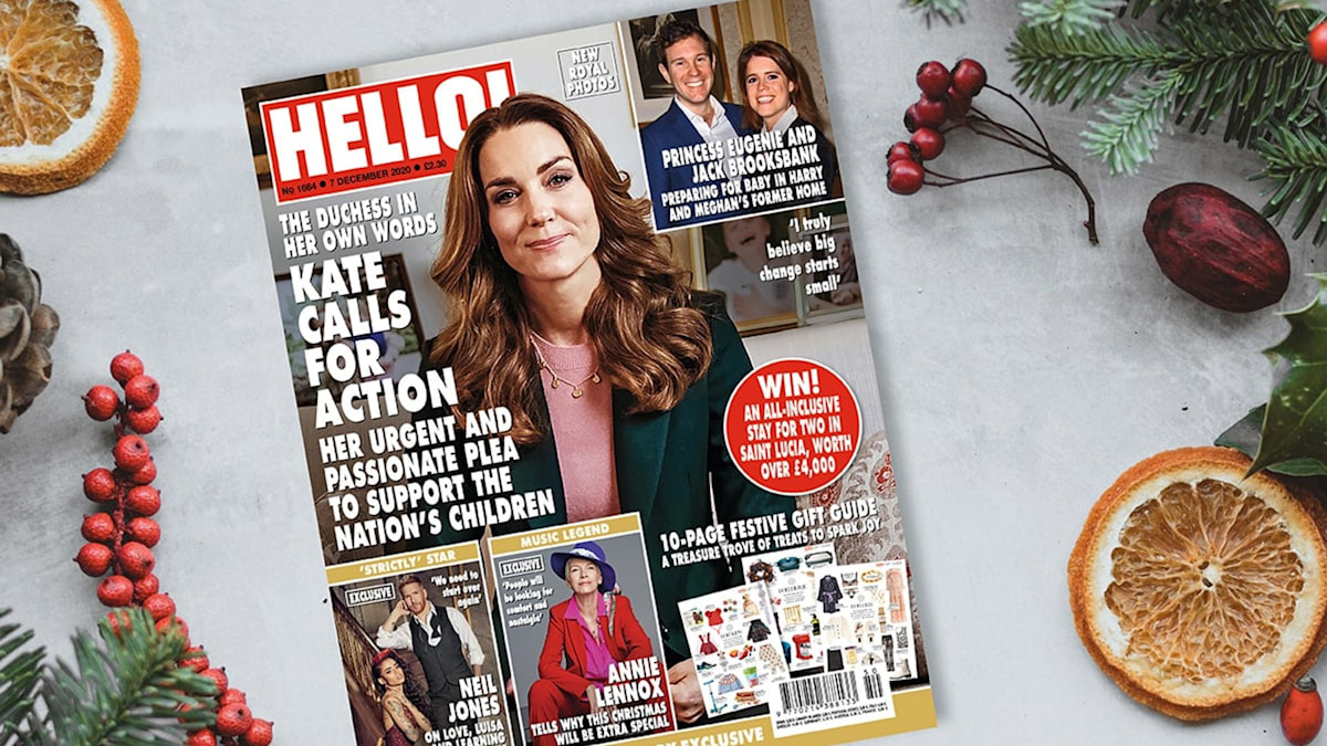 Why a subscription to HELLO! is the Christmas gift that keeps on giving ...
