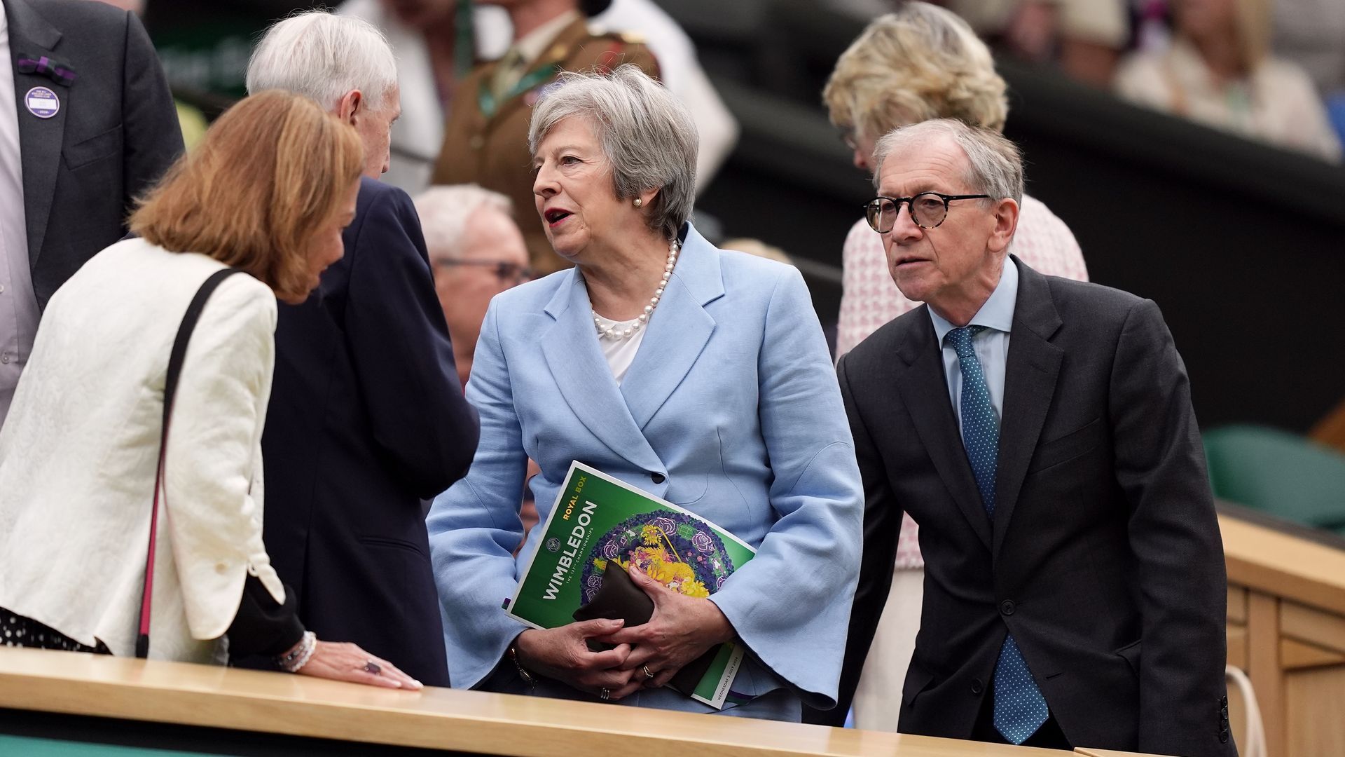 Wimbledon Day 3: Hannah Waddingham and Rochelle Humes bring the glamour ...