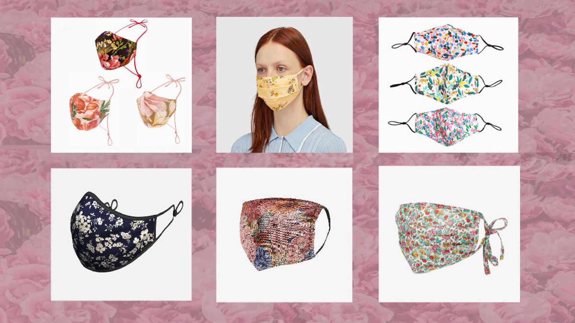 18 best floral face masks that are pretty AND practical | HELLO!