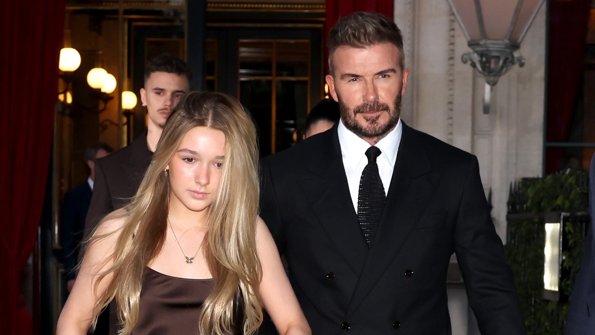 David Beckham's strict warning for daughter Harper's future suitors ...