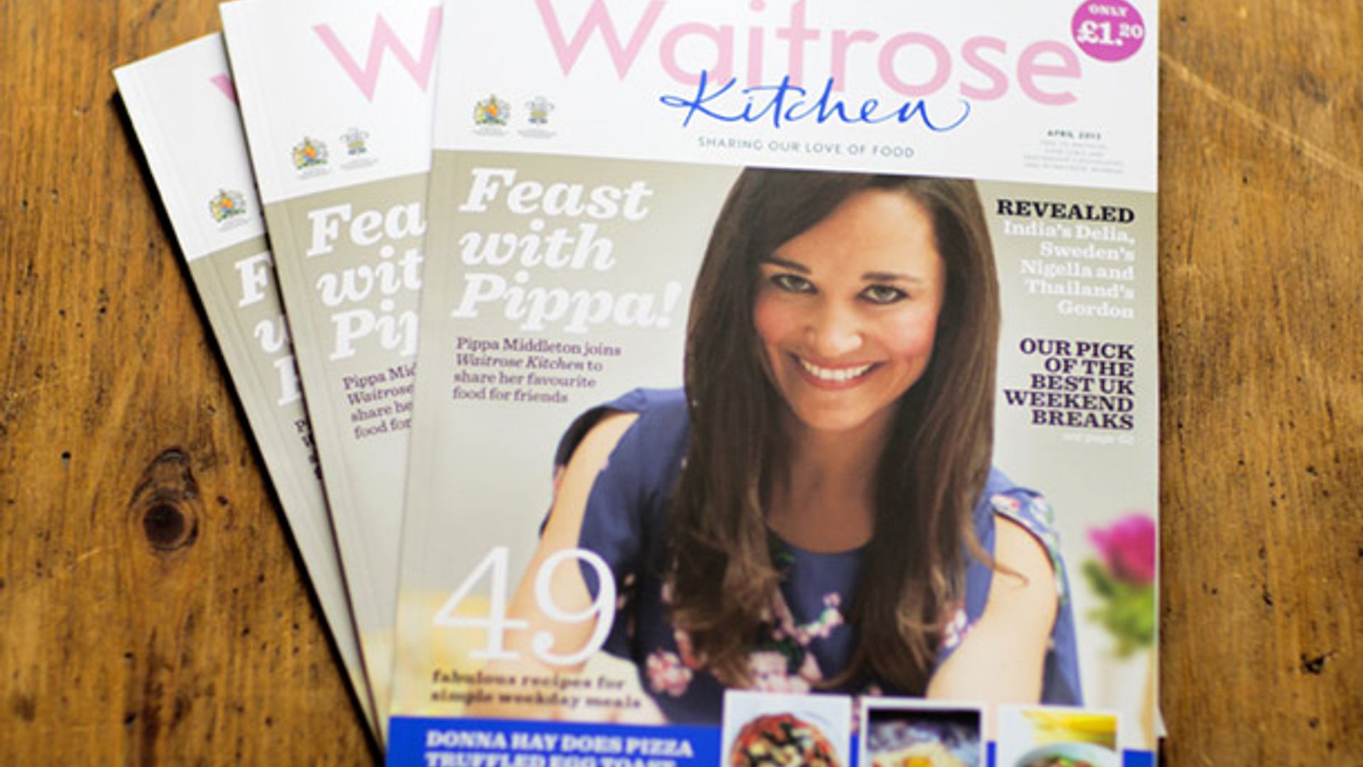 Pippa Middleton's first 'Waitrose Kitchen' magazine column features ...