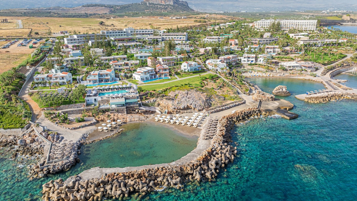I went to a five-star resort in Crete with two teenagers - and it was ...