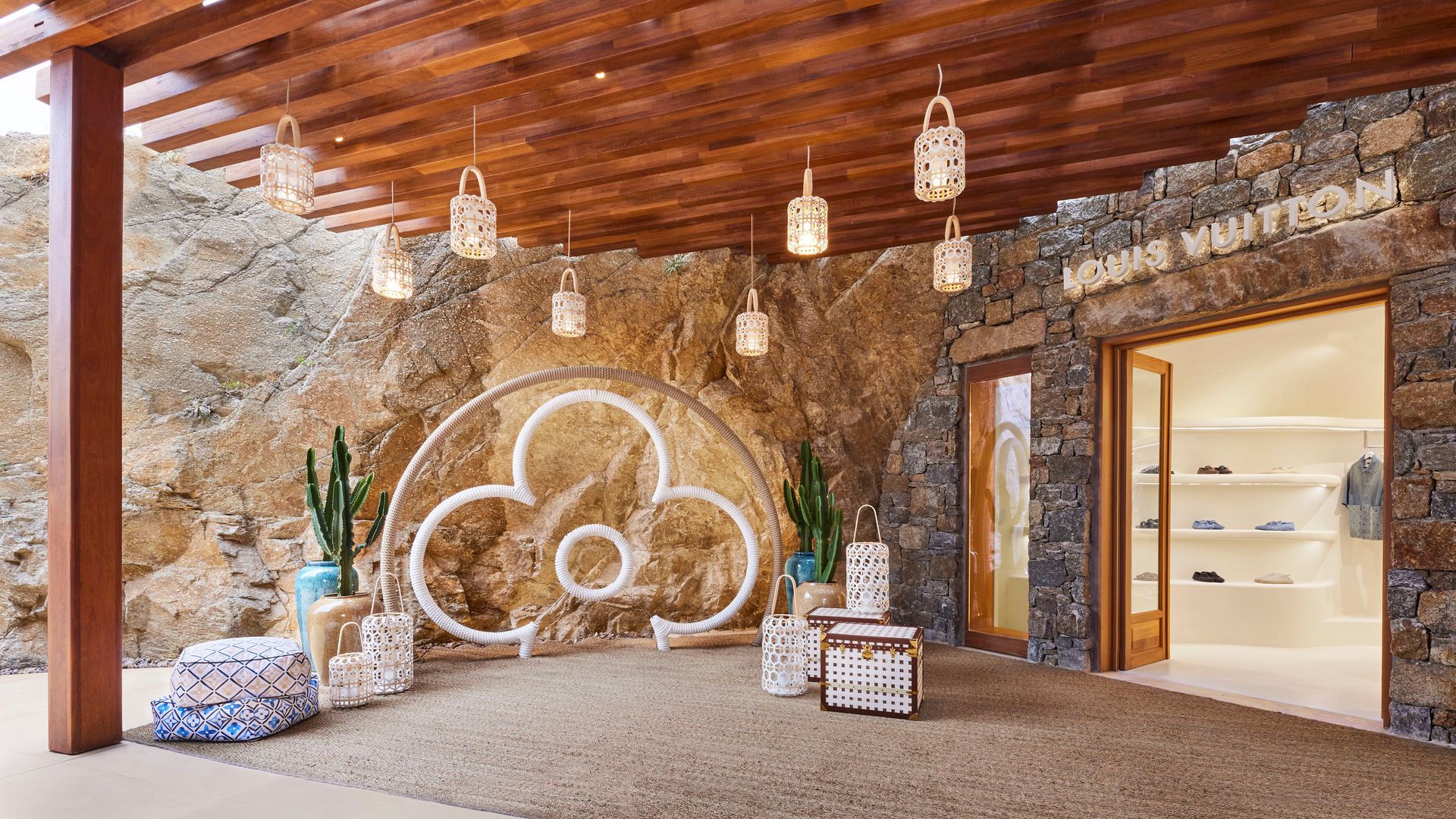 You can literally swim in a Louis Vuitton pool this summer | HELLO!