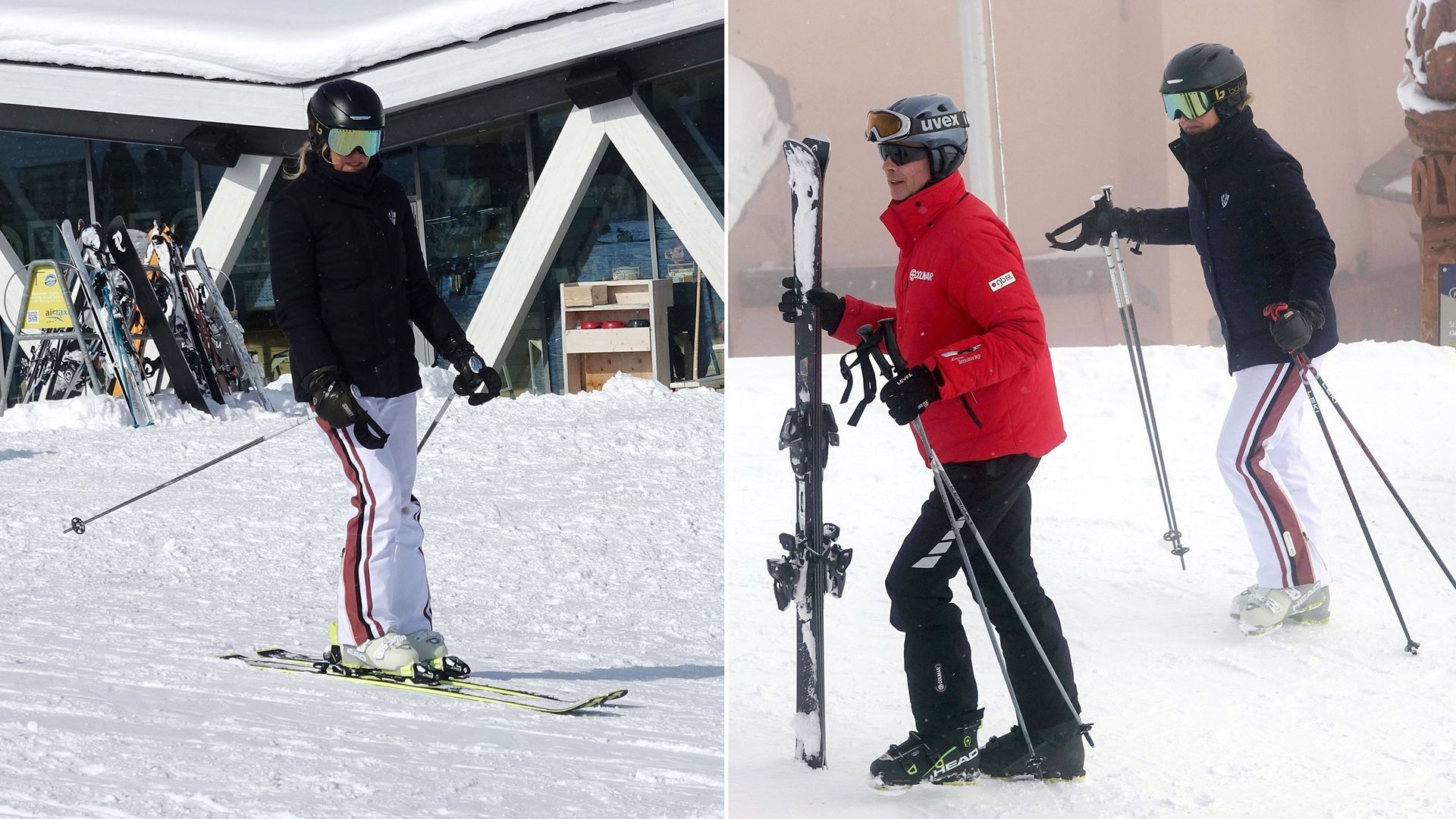 Duchess Sophie and Prince Edward enjoy ski break in glitzy St Moritz ...