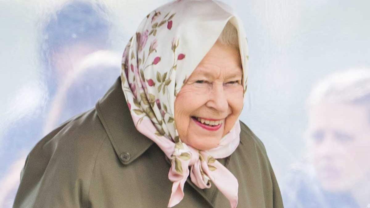 The Queen is all smiles at Windsor horse show days after meeting baby ...