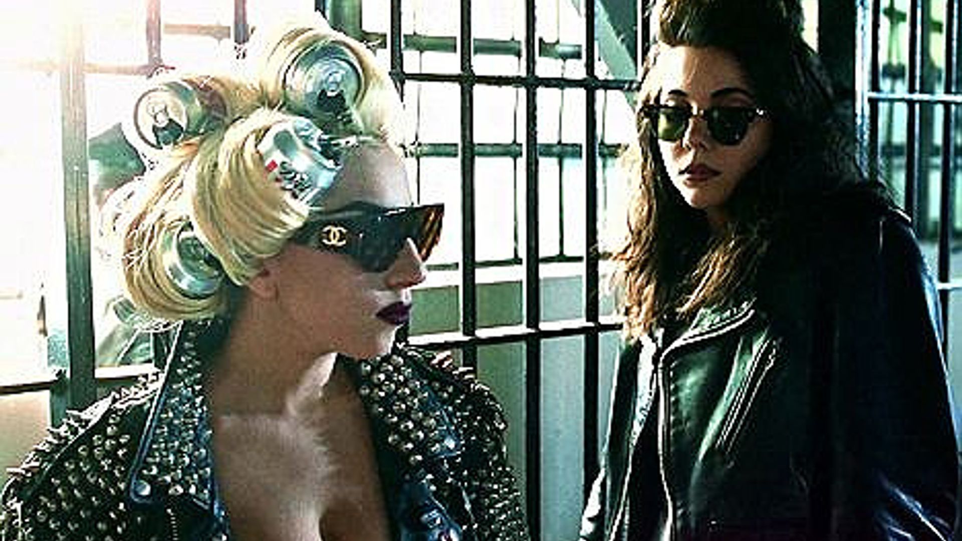 Lady GaGa on typically outrageous form as she goes back to school for ...
