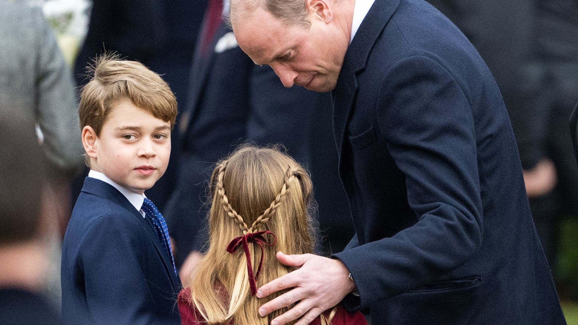 Princess Charlotte shares sweet moment with 'papa' Prince William ...