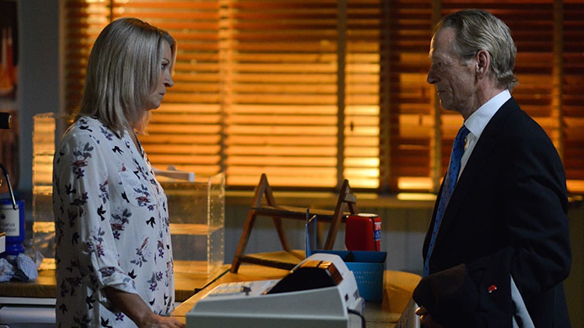 EastEnders' Kathy Beale comes face to face with James Willmott-Brown ...