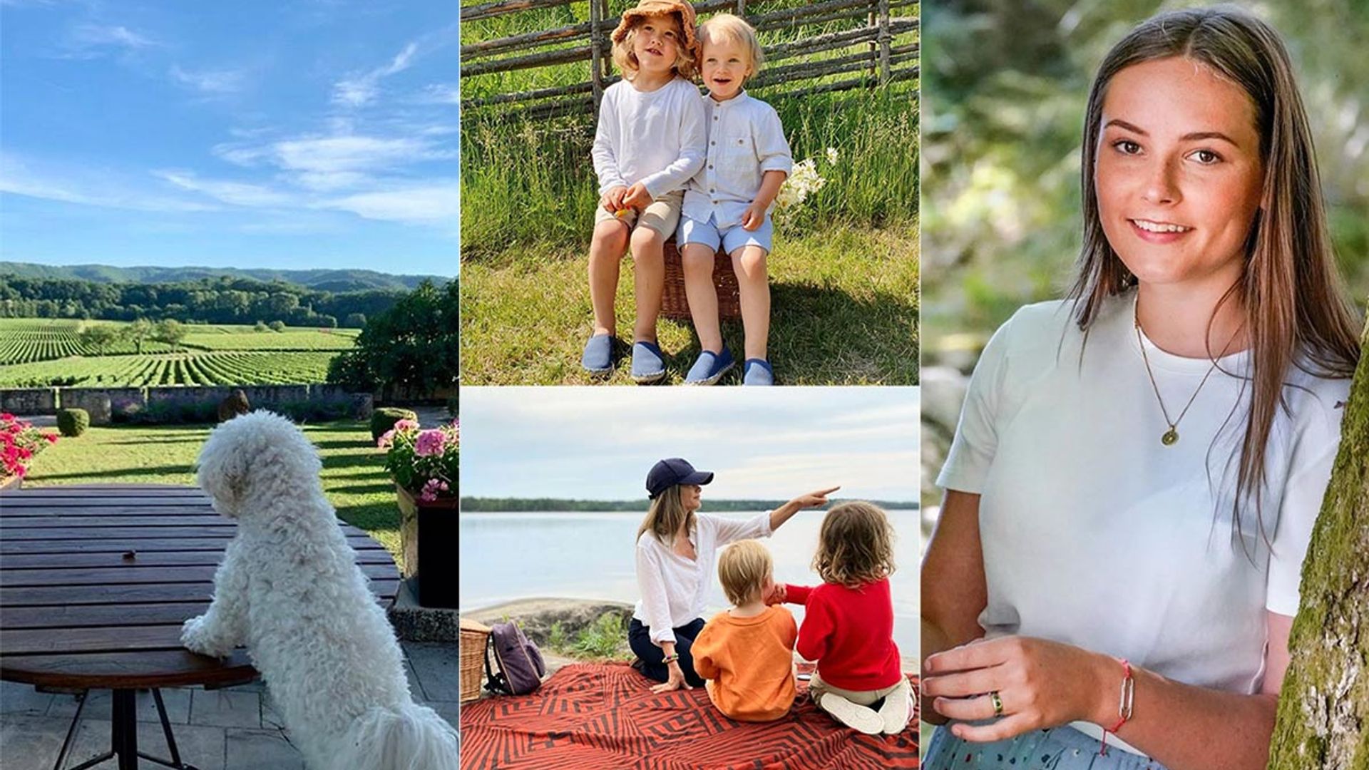 Royal families on summer staycation holidays: Crown Princess Mary ...