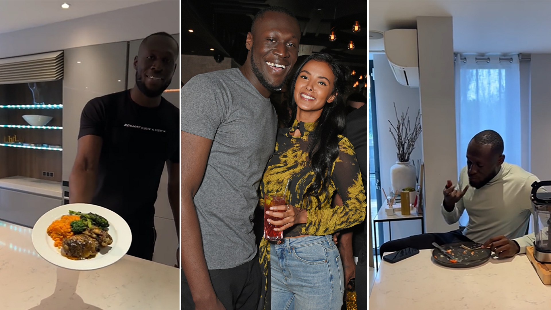 Inside Stormzy's swanky bachelor pad where he makes girlfriend Maya ...