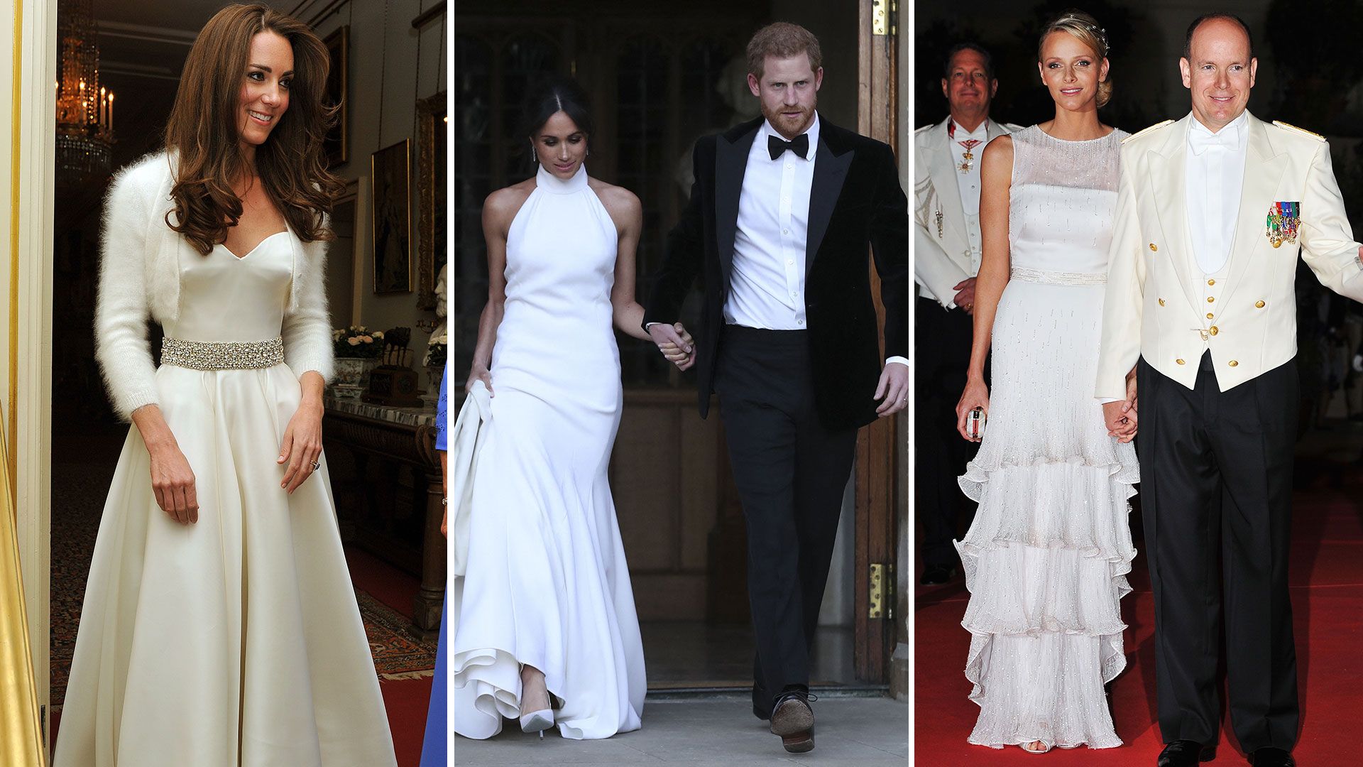 Royals with rule-breaking second wedding dresses: Princess Kate, Meghan ...