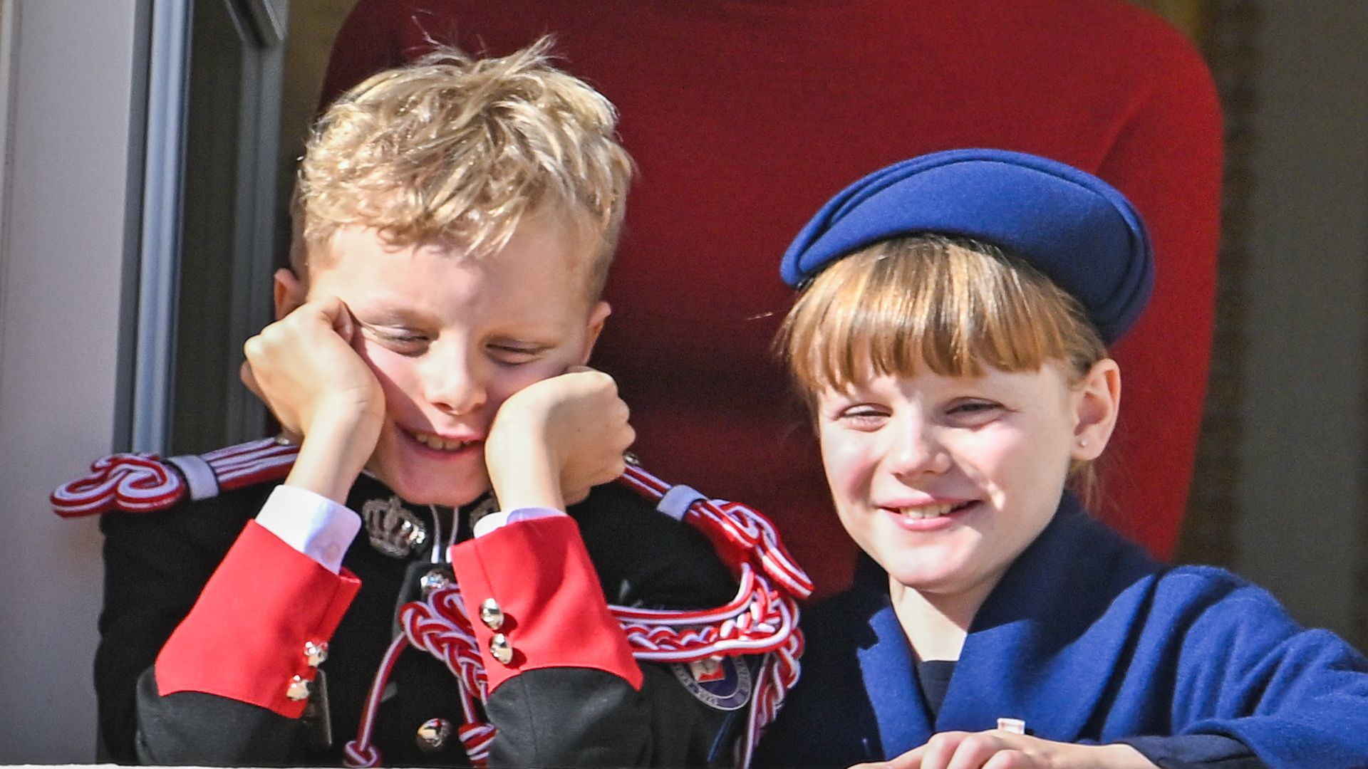 Princess Charlene's daughter Gabriella is her mini me with matching ...