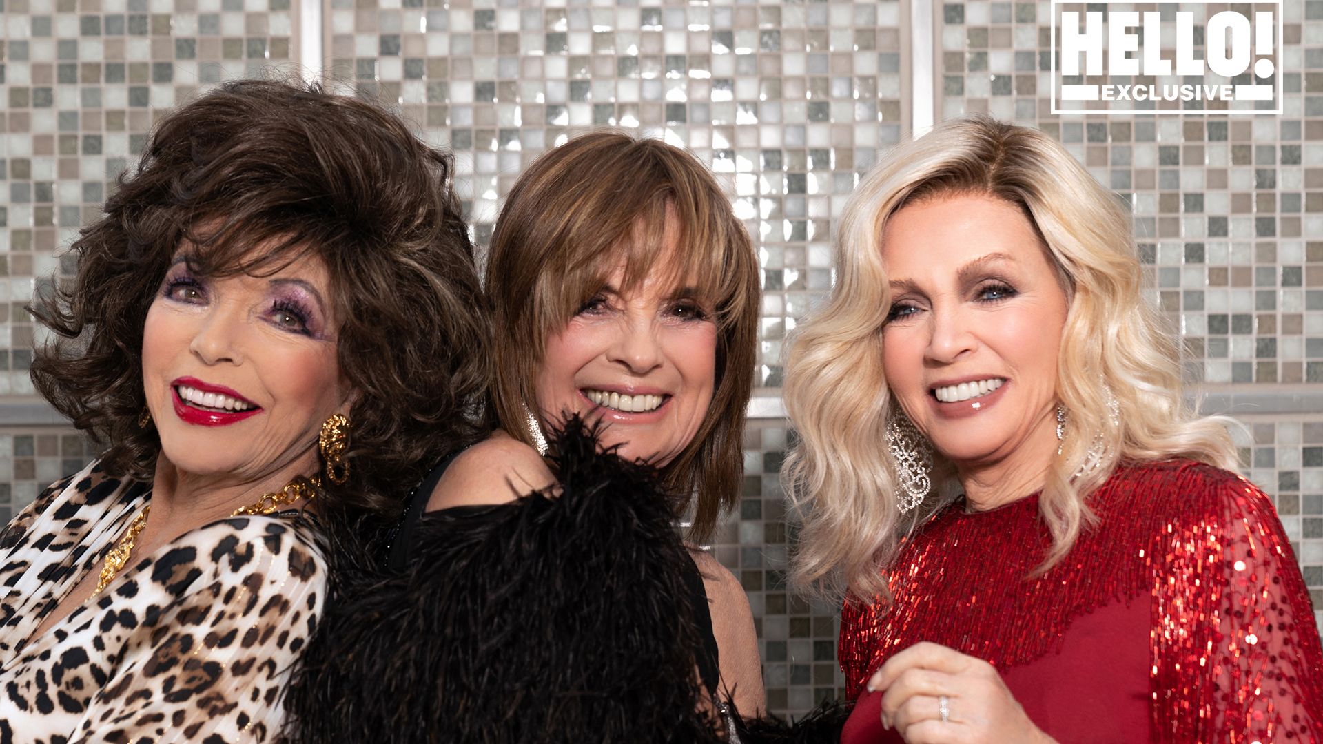 Dame Joan Collins, Linda Gray and Donna Mills' united positive message ...