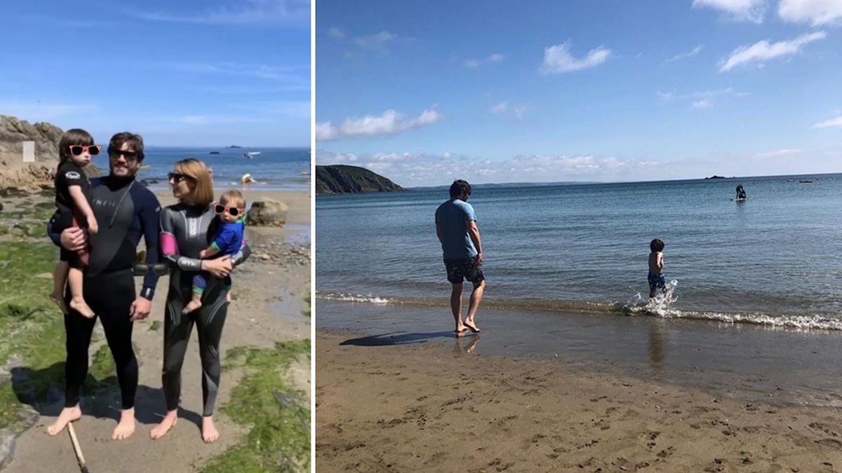 Alex Jones shares rare family photo from idyllic beach holiday | HELLO!