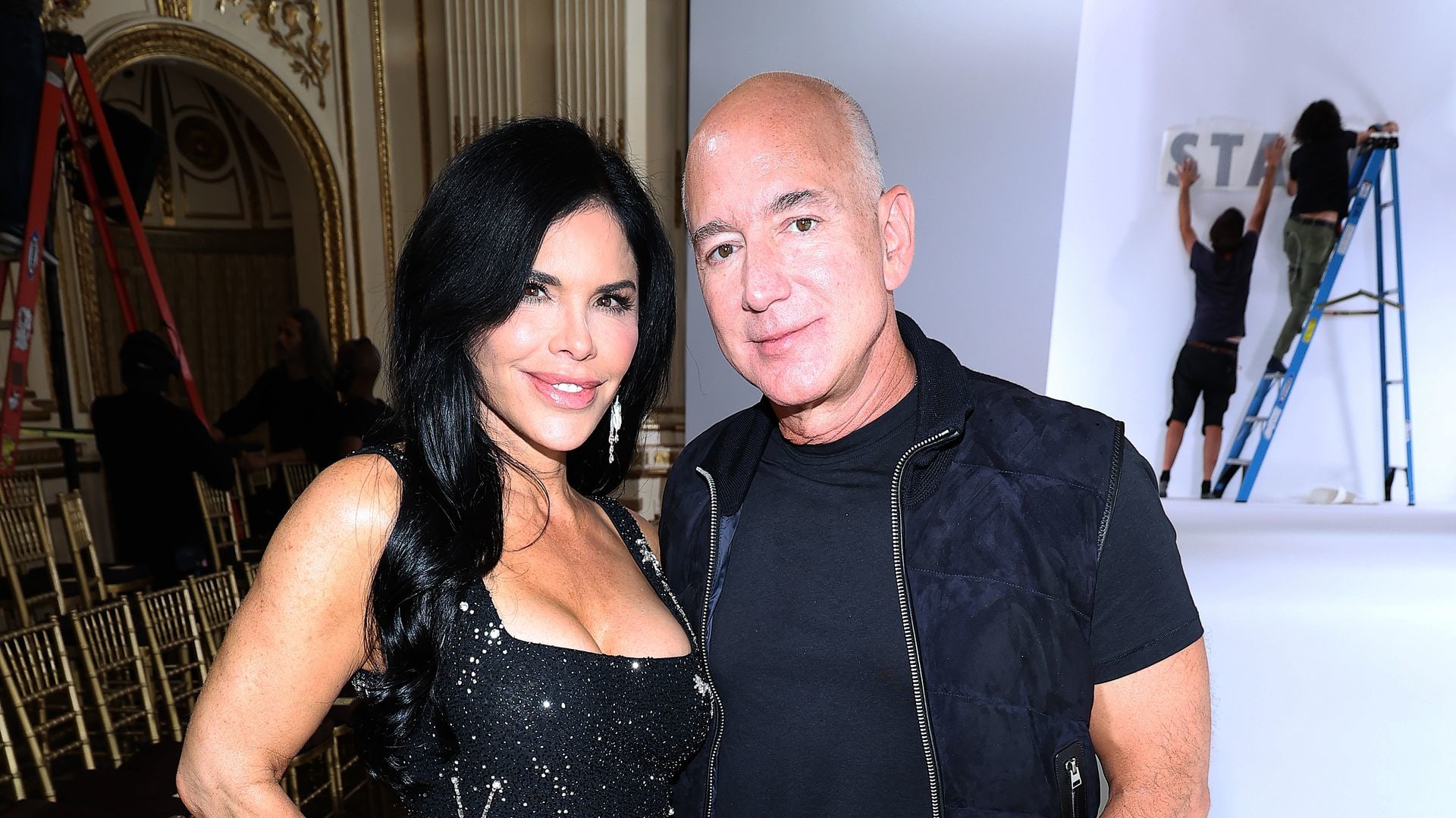 Lauren Sanchez displays incredible physique in see-through dress for ...