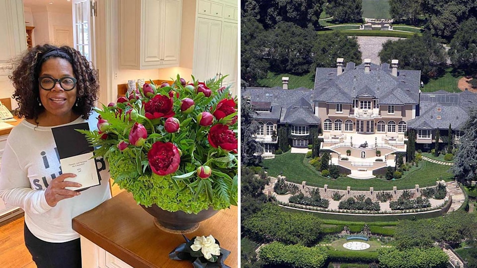 Oprah Winfreys Mansion A Rare Peek At Oprah Winfrey's Famed Sprawling