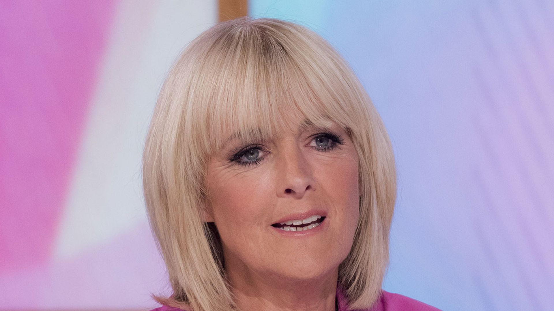 Jane Moore lights up Loose Women in the brightest suit we've ever seen ...