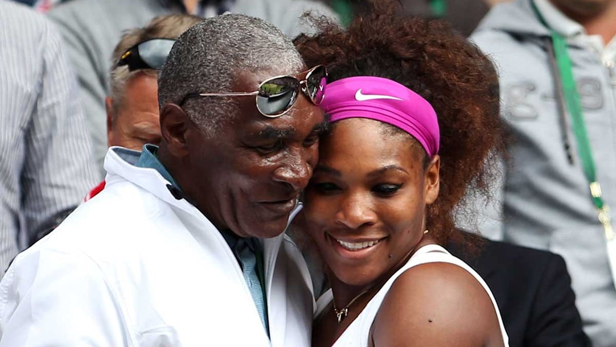 Serena Williams' incredibly rare family video featuring dad and ...