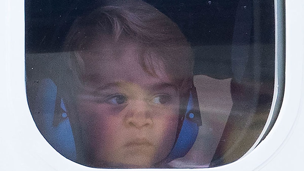 Prince George reveals his love for flying as he bids farewell to Canada ...