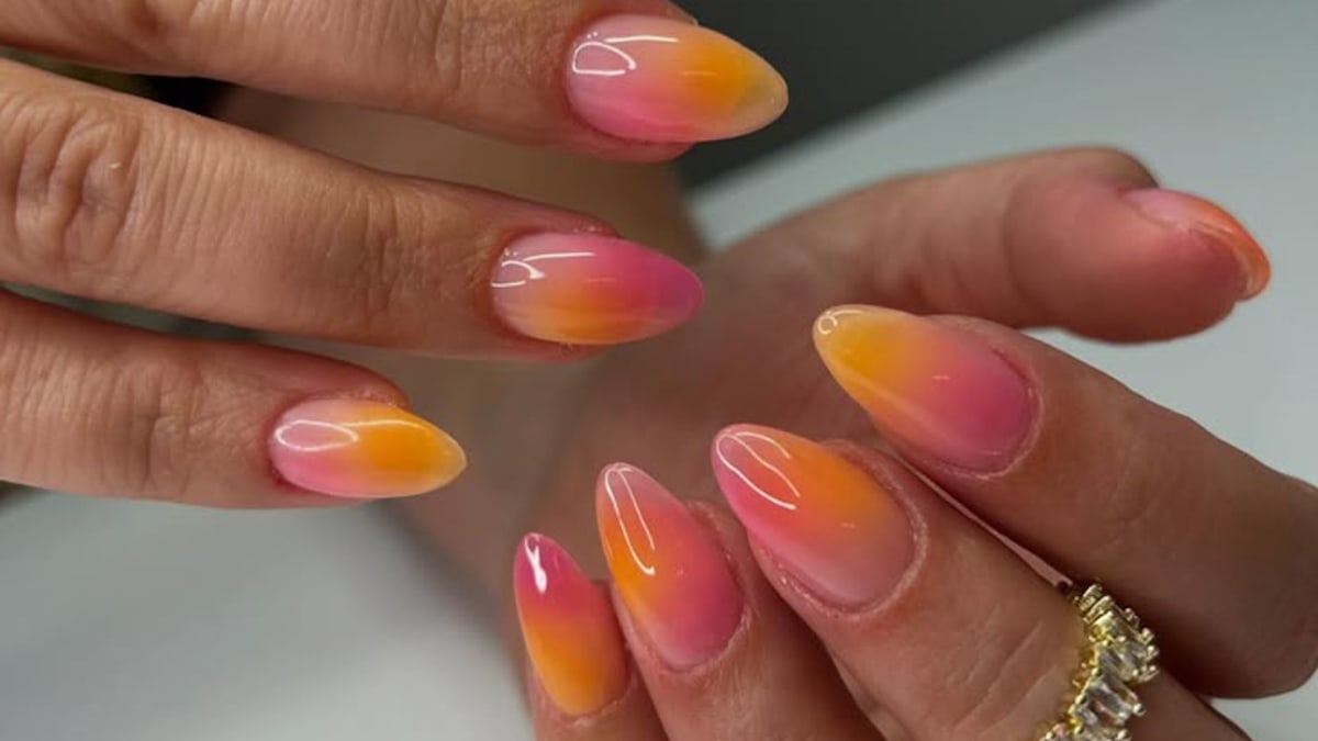 Why everyone's asking for 'Sorbet Nails' at the salon this summer | HELLO!