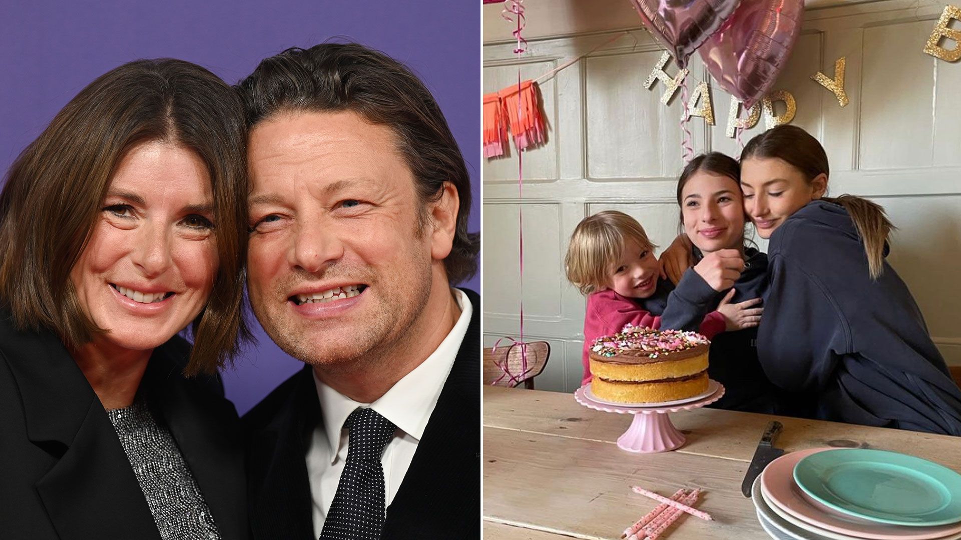Jamie Oliver shares ultra-rare childhood photo with daughter Petal ...