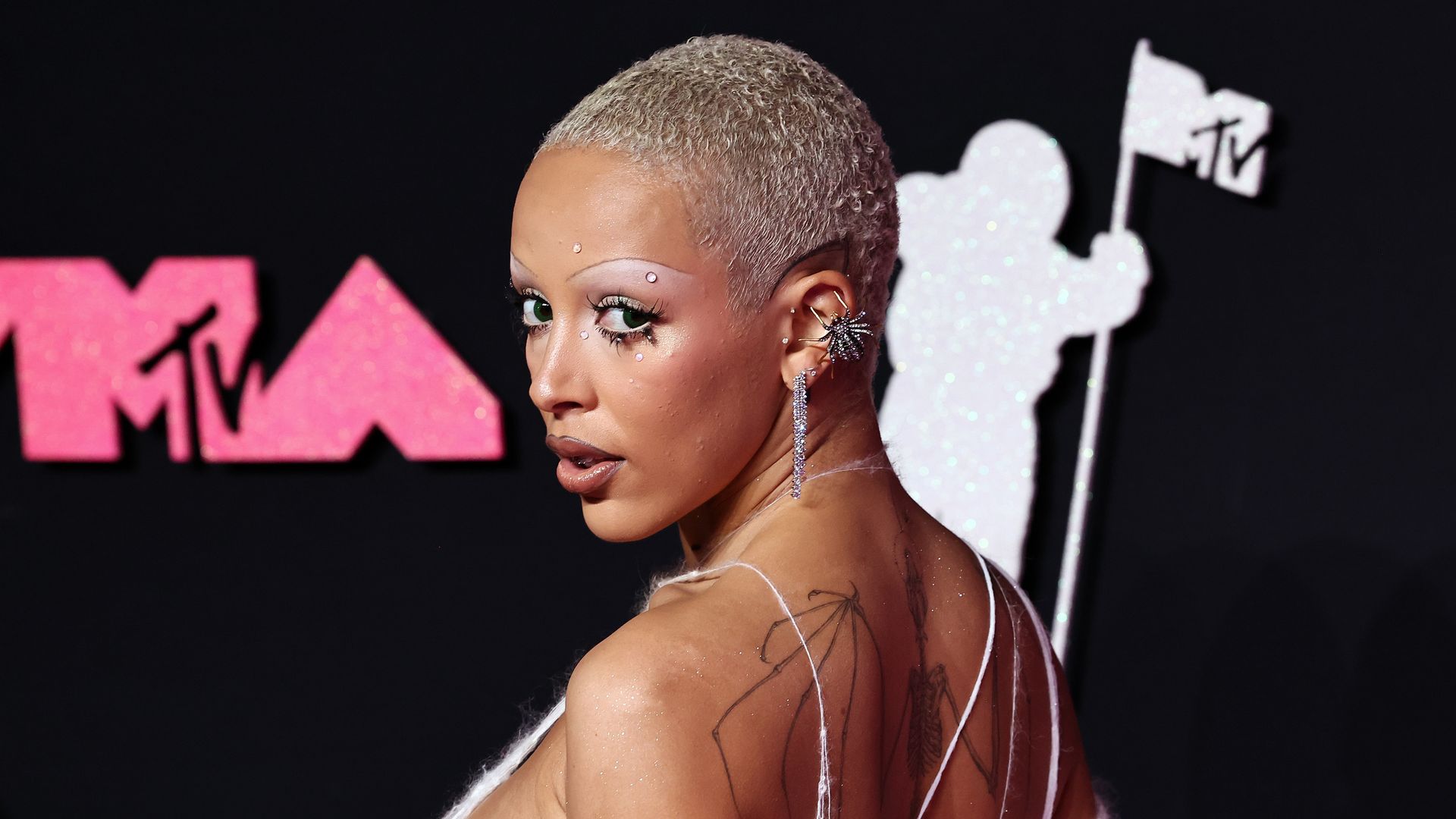 Doja Cat sports brand new lush hairdo in risqué mirror selfies ahead of ...