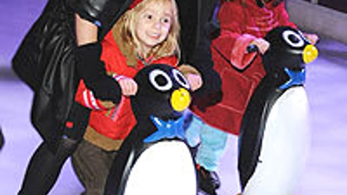 Emma Watson and Pippa Middleton skate at Somerset House's | HELLO!