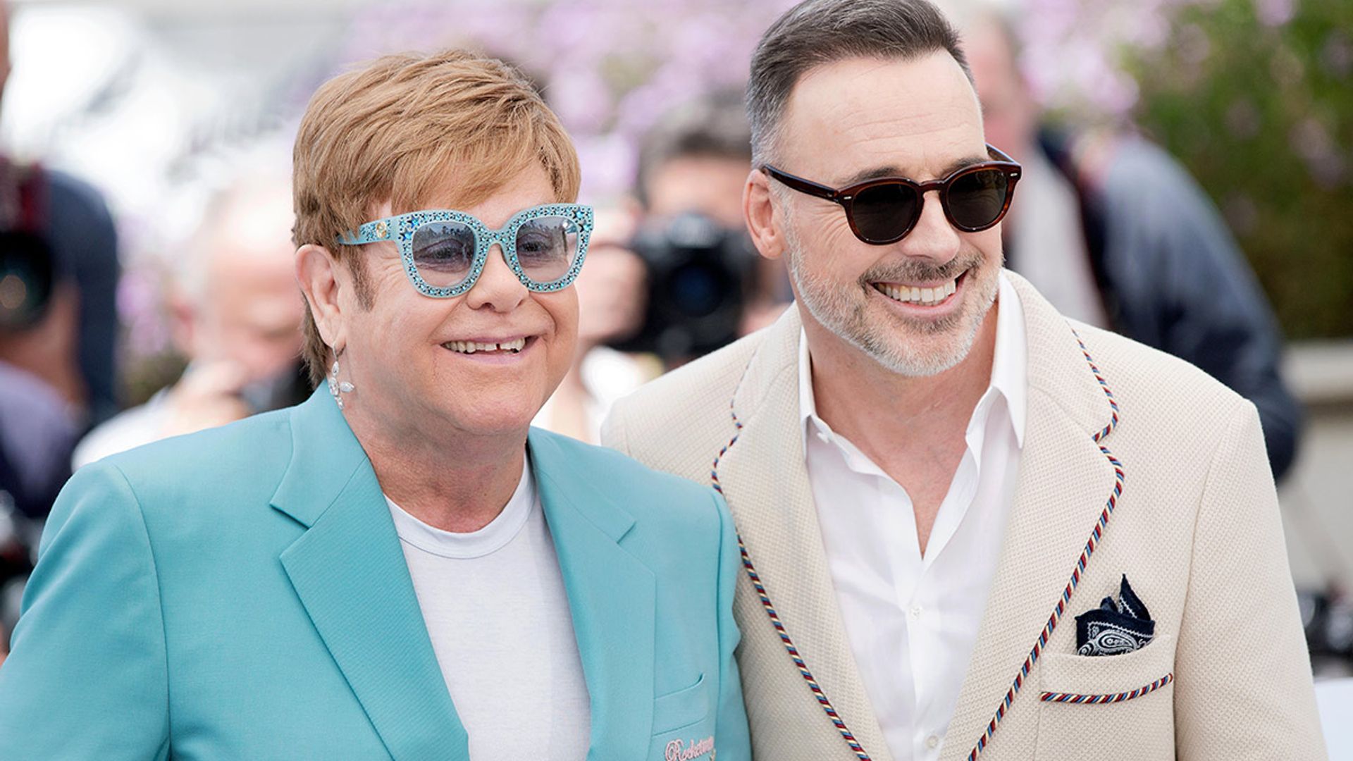 Elton John's cute sons with husband David Furnish: see 11 ultra-rare photos | HELLO!