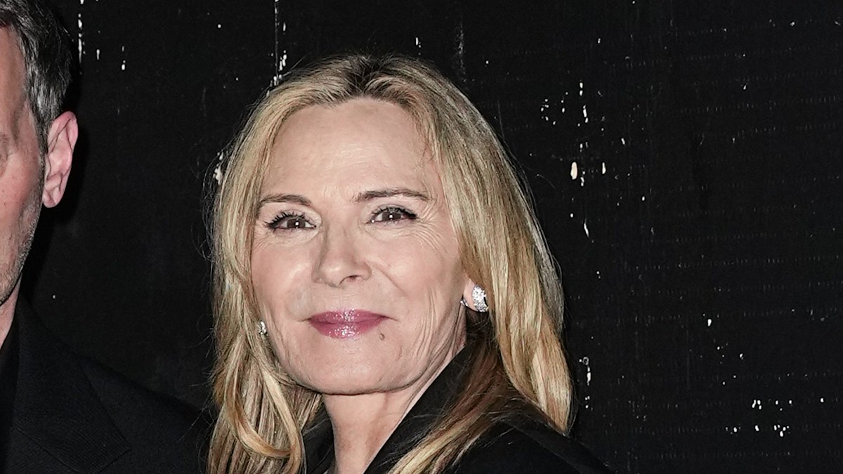 Kim Cattrall, 67 looks radiant as she makes rare appearance with boyfriend Russell Thomas, 53 ...