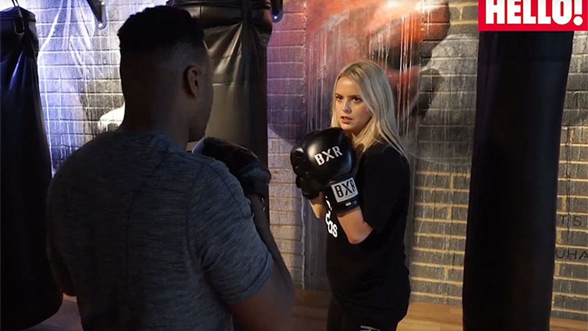 WATCH: We trained like Victoria's Secret angels | HELLO!