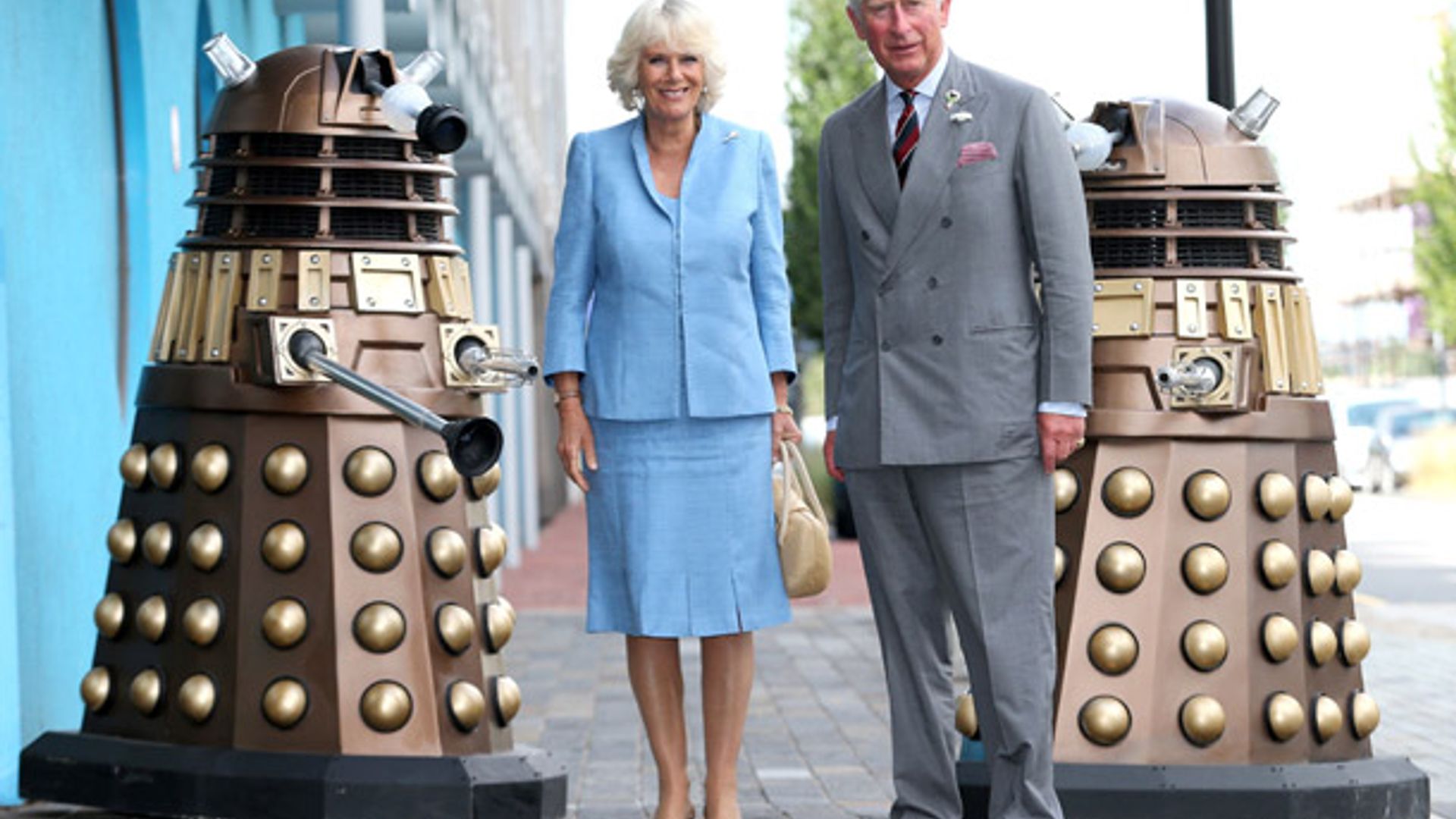 Prince Charles and Camilla visit Doctor Who studios | HELLO!