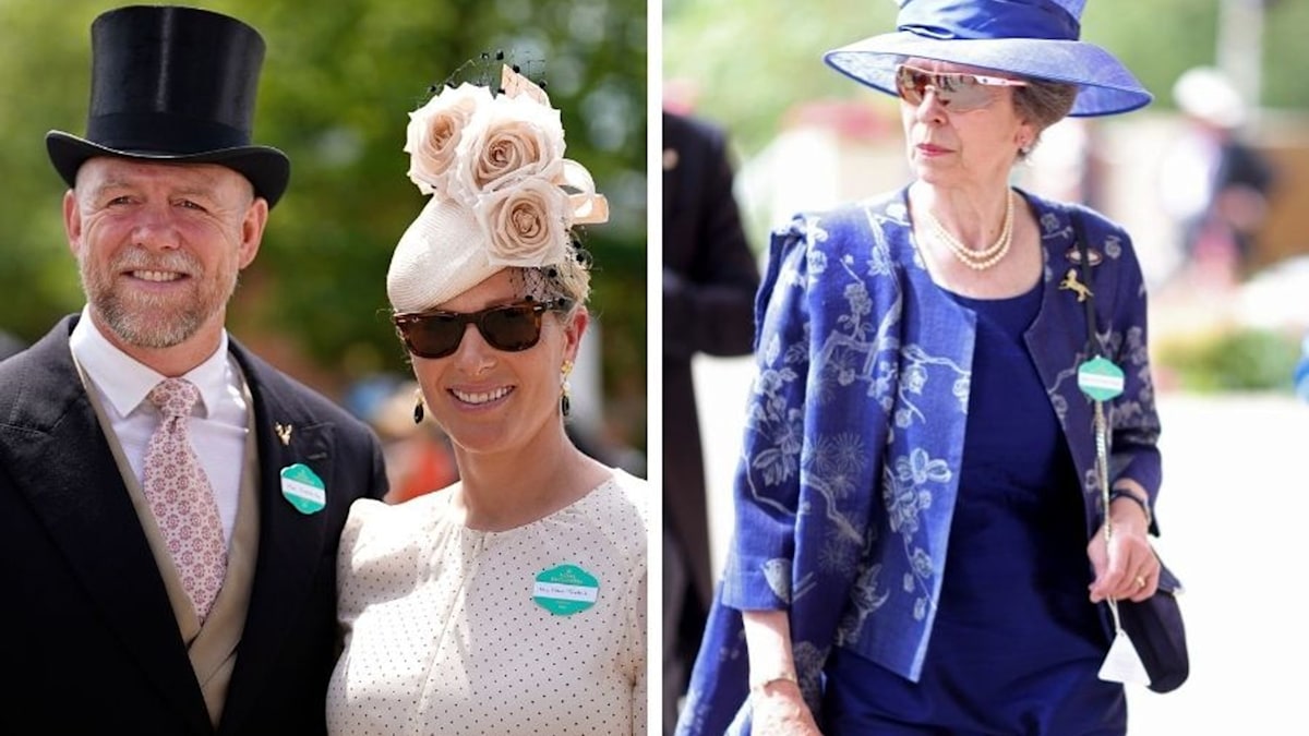 Princess Anne, Camilla Parker Bowles, Zara Tindall and the Countess of ...
