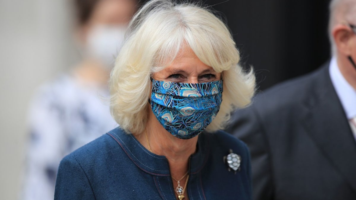 Story behind Duchess Camilla's bold patterned face mask revealed | HELLO!